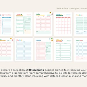 Classroom Binder Covers and Spines, Editable Groovy Retro Teacher ...