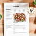 Editable Recipe With MS Word, Google Docs, and Canva Recipe Template ...