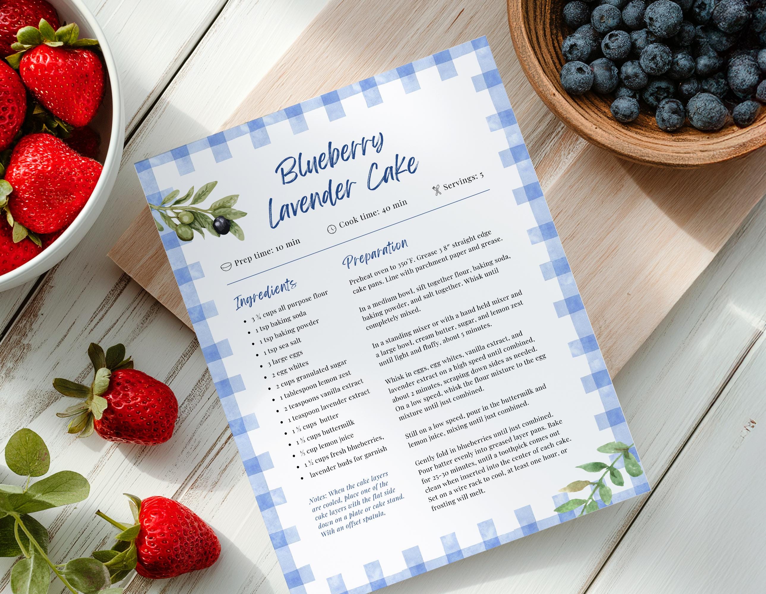 Vintage Cottagecore Recipe Template: Editable Canva Recipe Book Pages ...