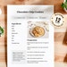 Editable Recipe With MS Word, Google Docs, and Canva Recipe Template ...