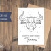 Taurus Printable Birthday Card | Zodiac Card Printable - Digital ...