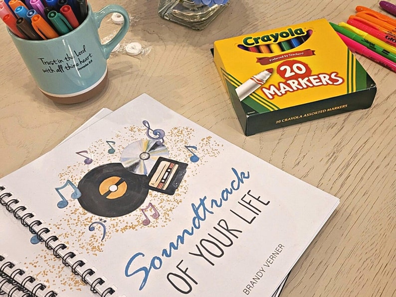 Create Your Life Soundtrack Printable Workbook Music - Etsy