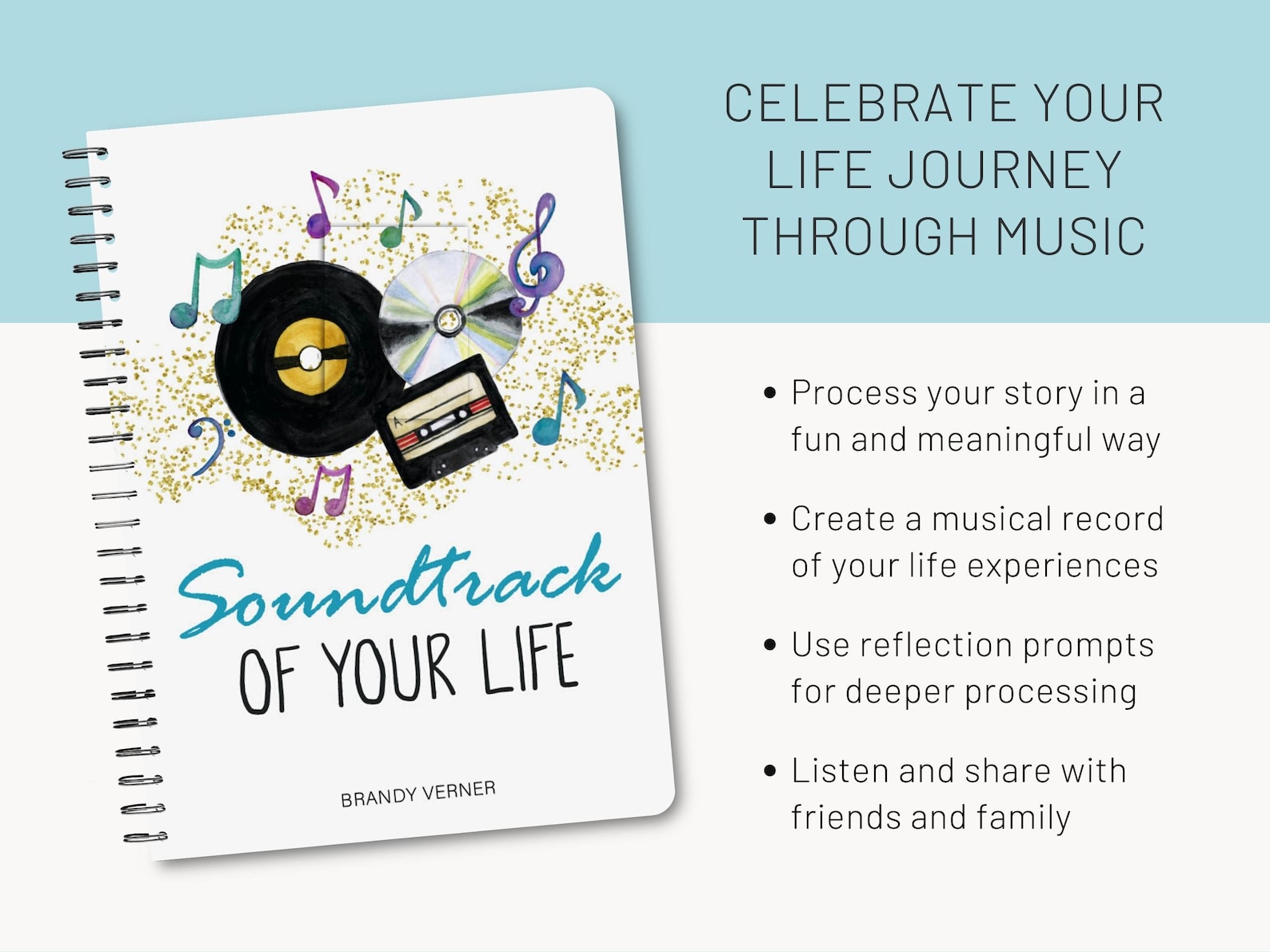 Create Your Life Soundtrack Printable Workbook Music Playlist PDF Faith ...