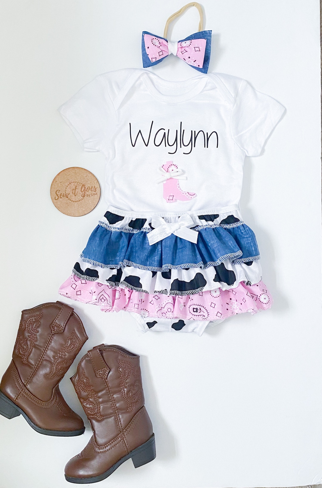 TODDLER GIRL CLOTHES, Country Western Toddler Outfits, Baby Gift, Baby ...