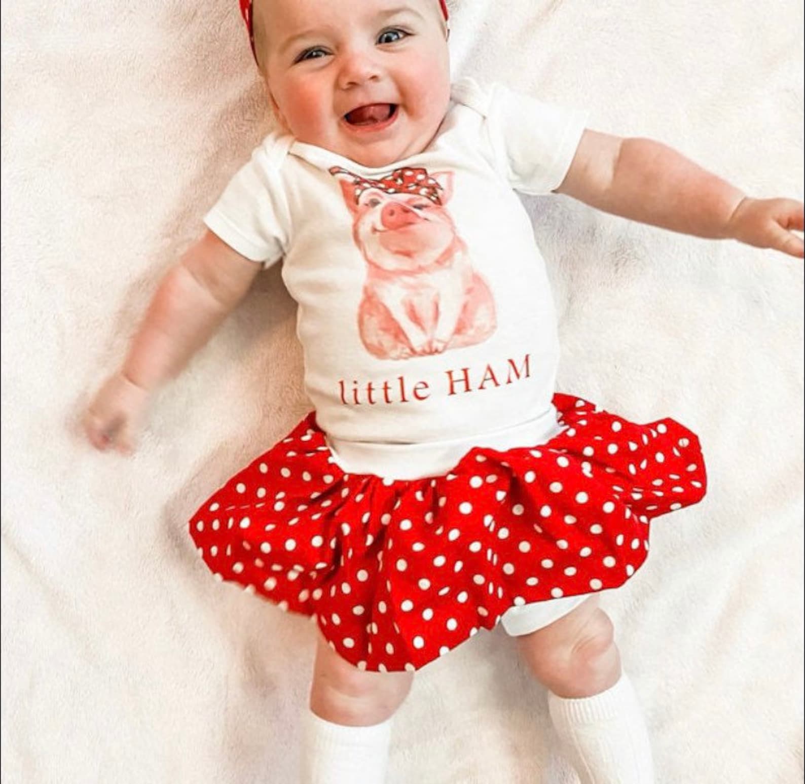 BABY GIRL CLOTHES, Little Ham Set, Baby Gift Ideas, Toddler Outfits ...
