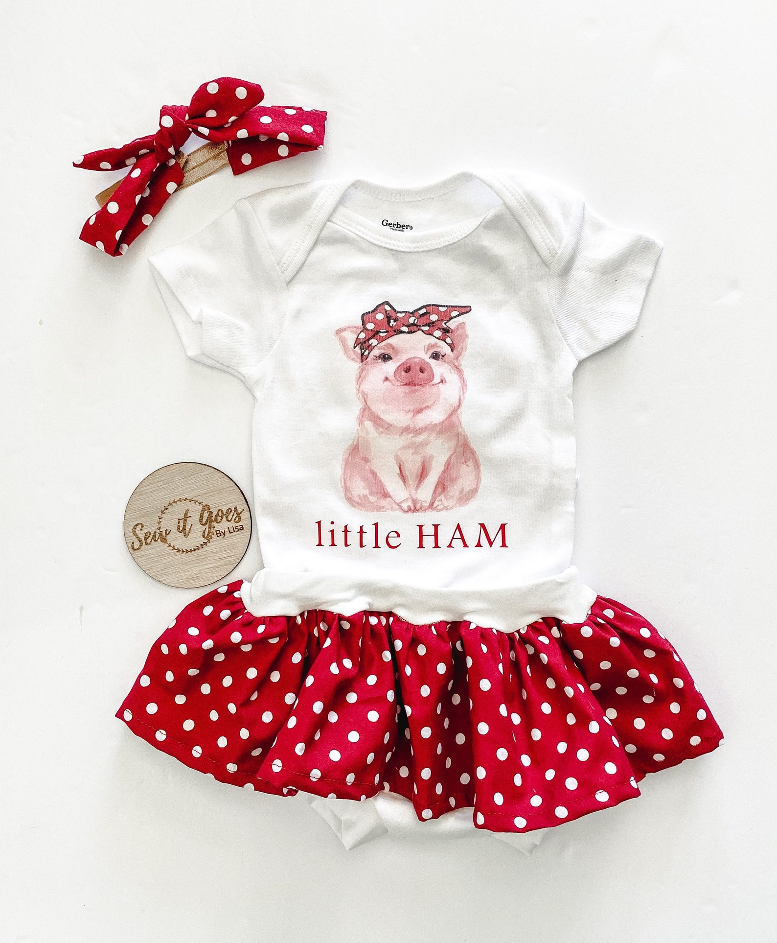 BABY GIRL CLOTHES, Little Ham Set, Baby Gift Ideas, Toddler Outfits ...