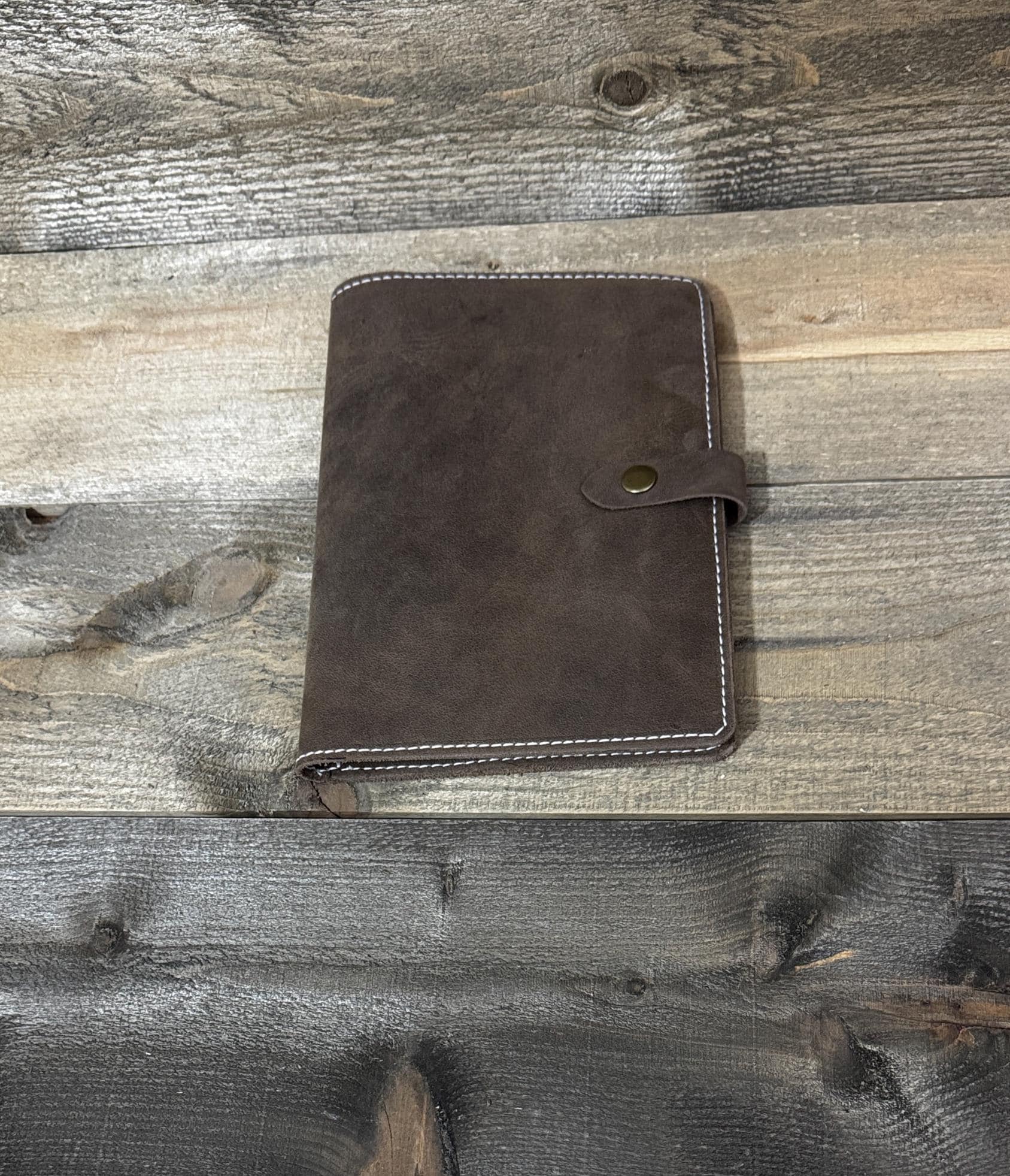 Personalized Leather Notebook Cover Journal Holder 5x8 Legal Pad Cover ...