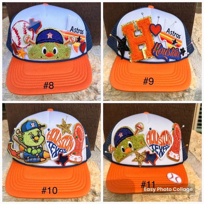 Baseball Trucker Hat With Patches, Team Spirit - Etsy
