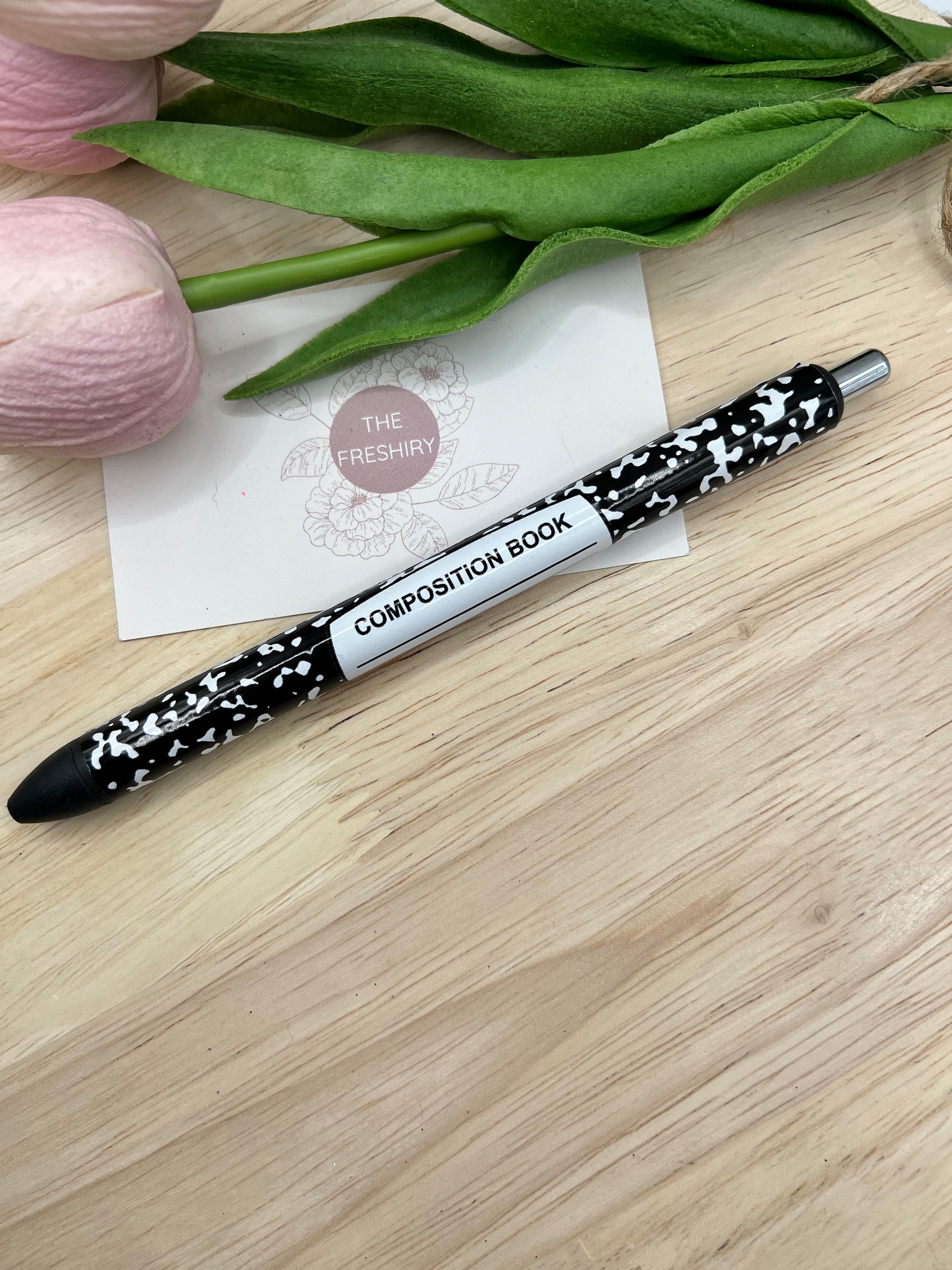 Teacher, Composition Book, Pencil, Personalize, Customize, Cute, Resin ...