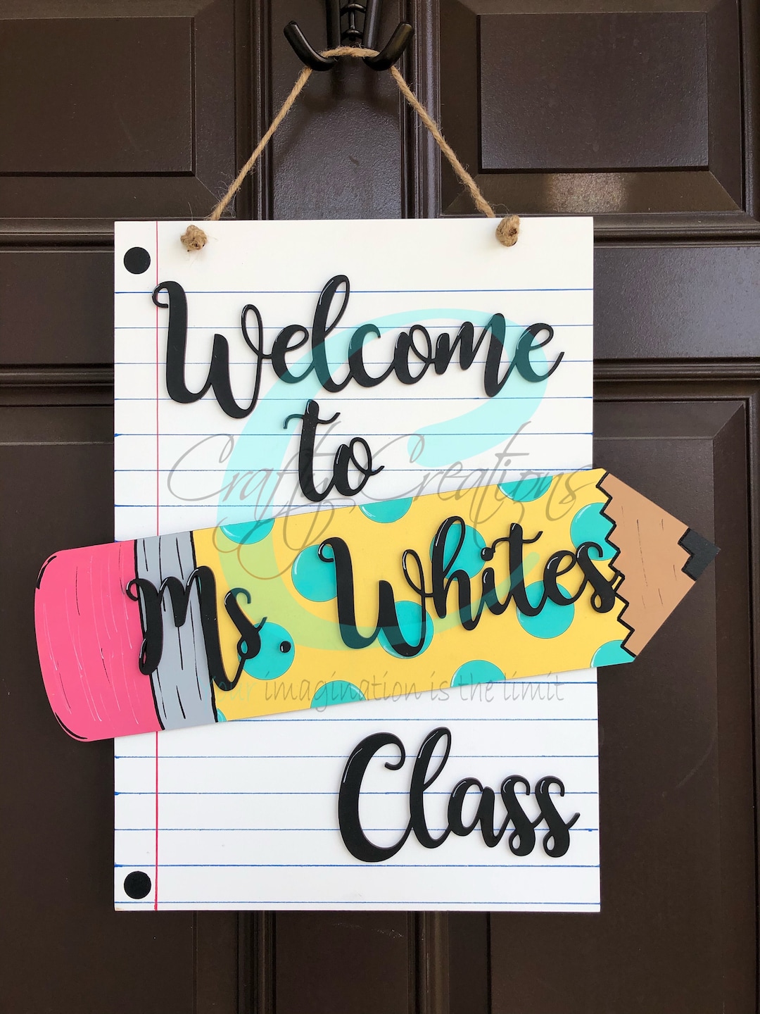 Classroom Door Teacher Sign. - Etsy