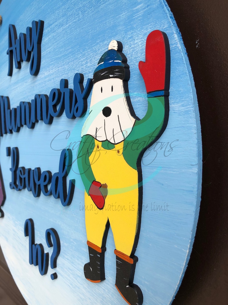 Newfoundland Mummers Door Hanger LASER CUT Svg FILE - Etsy Canada