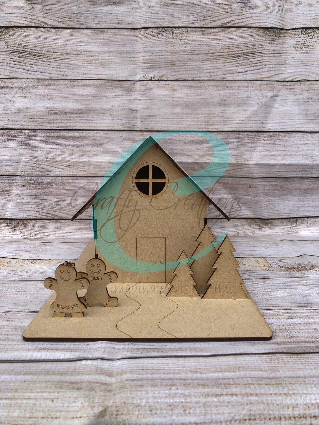Gingerbread House SVG - Etsy