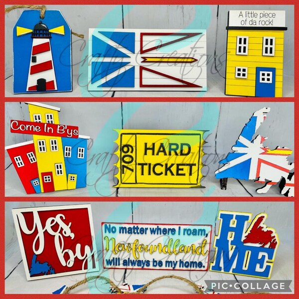 Republic of Newfoundland Travel Poster - Etsy Canada