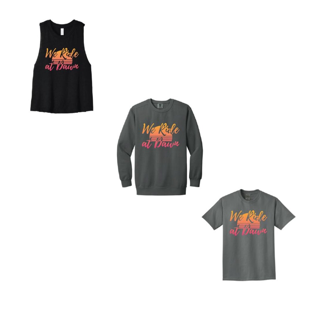 We Ride at Dawn - Etsy