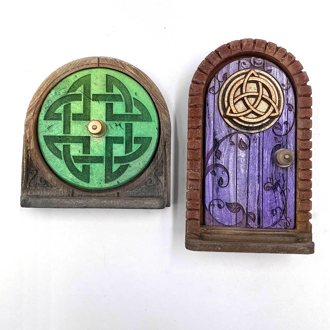 Celtic Pixie Door - Etsy