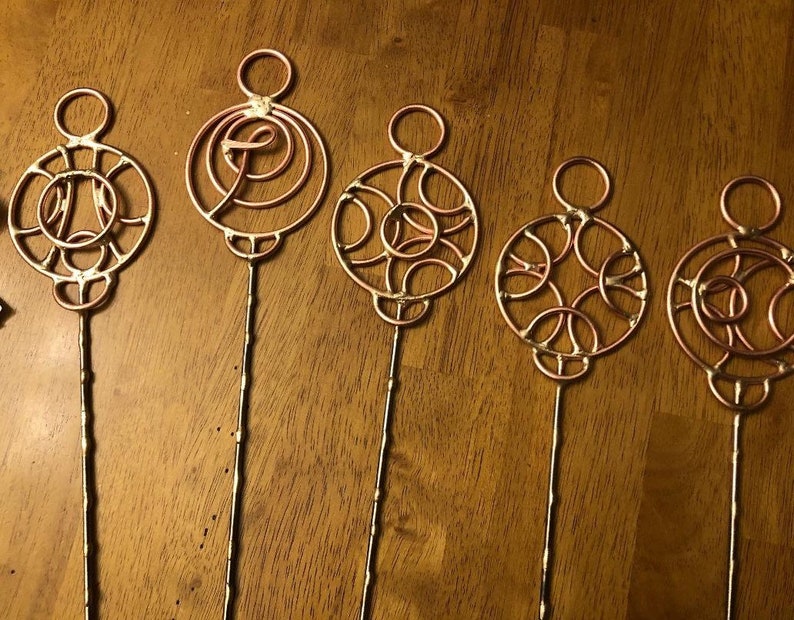 Magic Bubbles Wands Plant Sticks Yard Art Gardens - Etsy