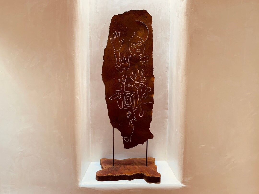 Galisteo One is Part of the Stele Series. Designed as Free-standing Art ...