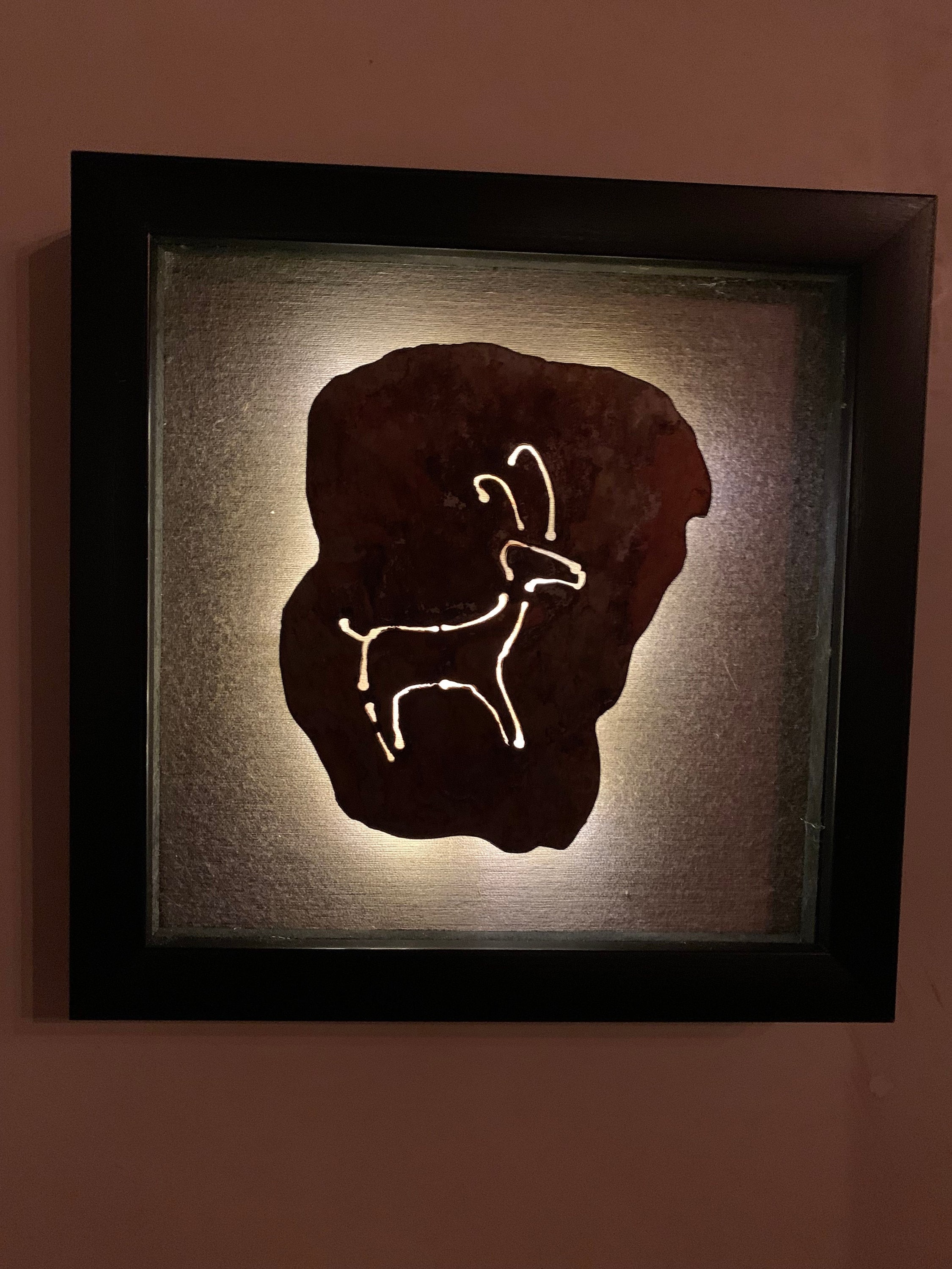 Deer Shadow Box Petroglyph - Etsy