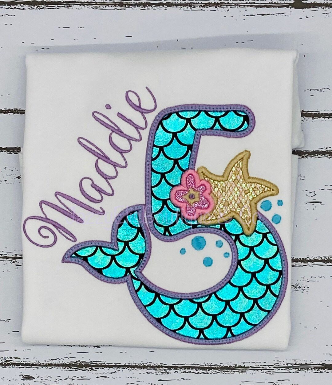 Mermaid Tail Birthday Number/ Fishtail Number/ Personalized Birthday ...