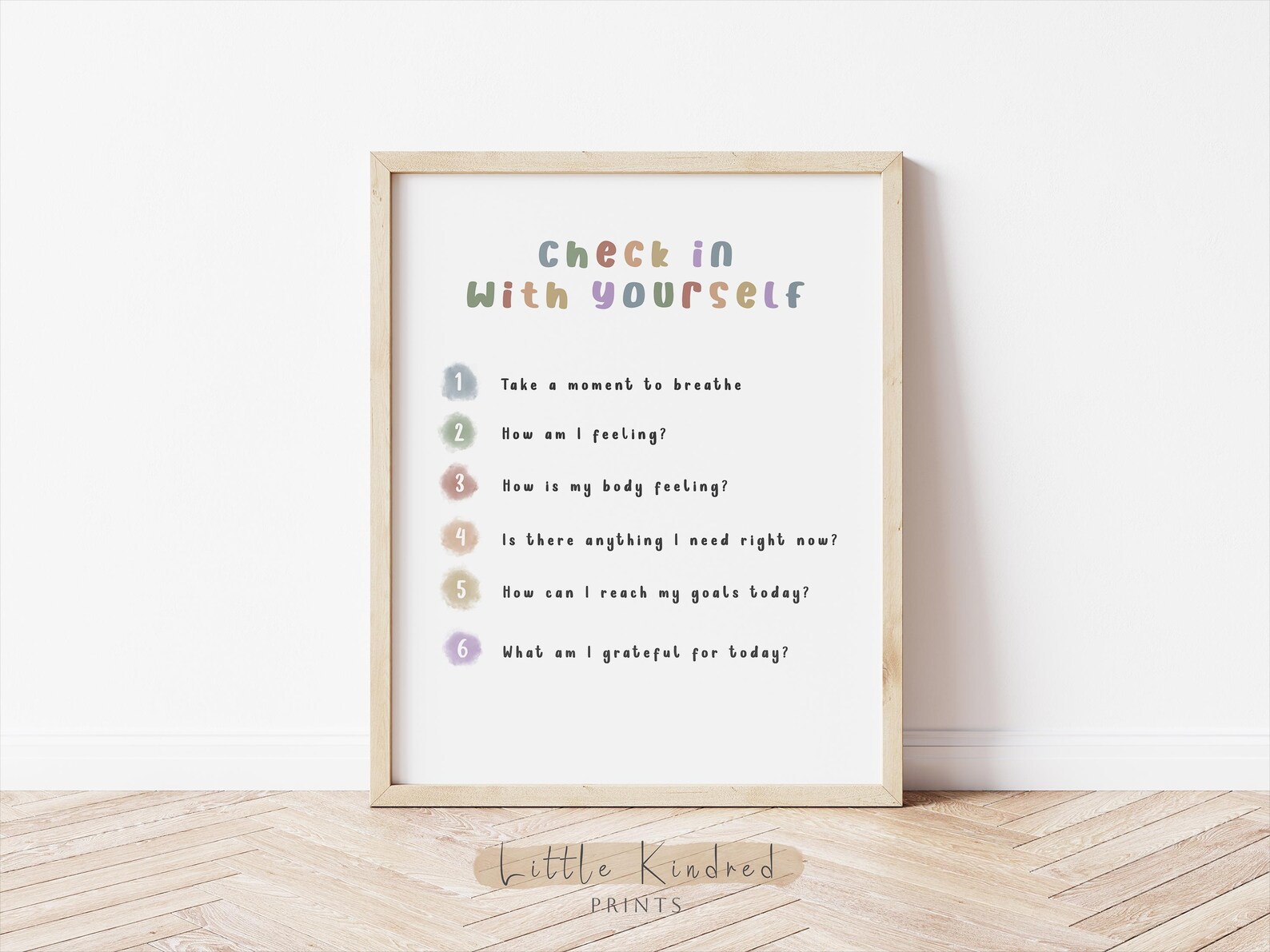 Self Check in Poster for Kids Montessori Classroom Therapy Office ...