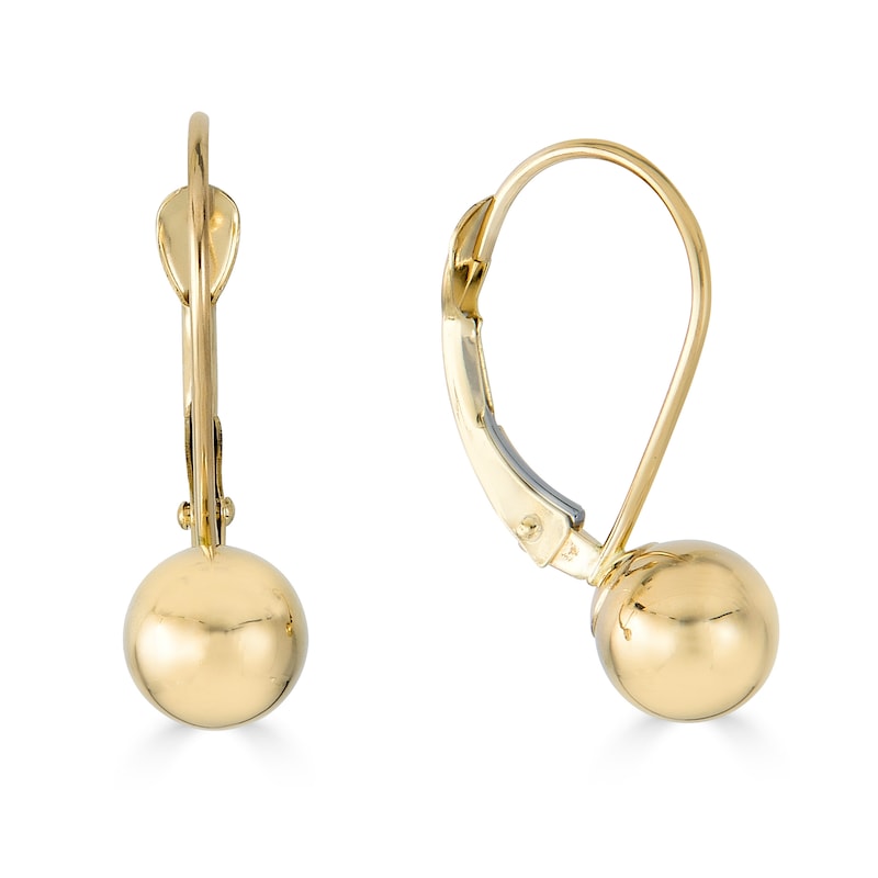 14 Kt. Gold Drop Earrings - Etsy