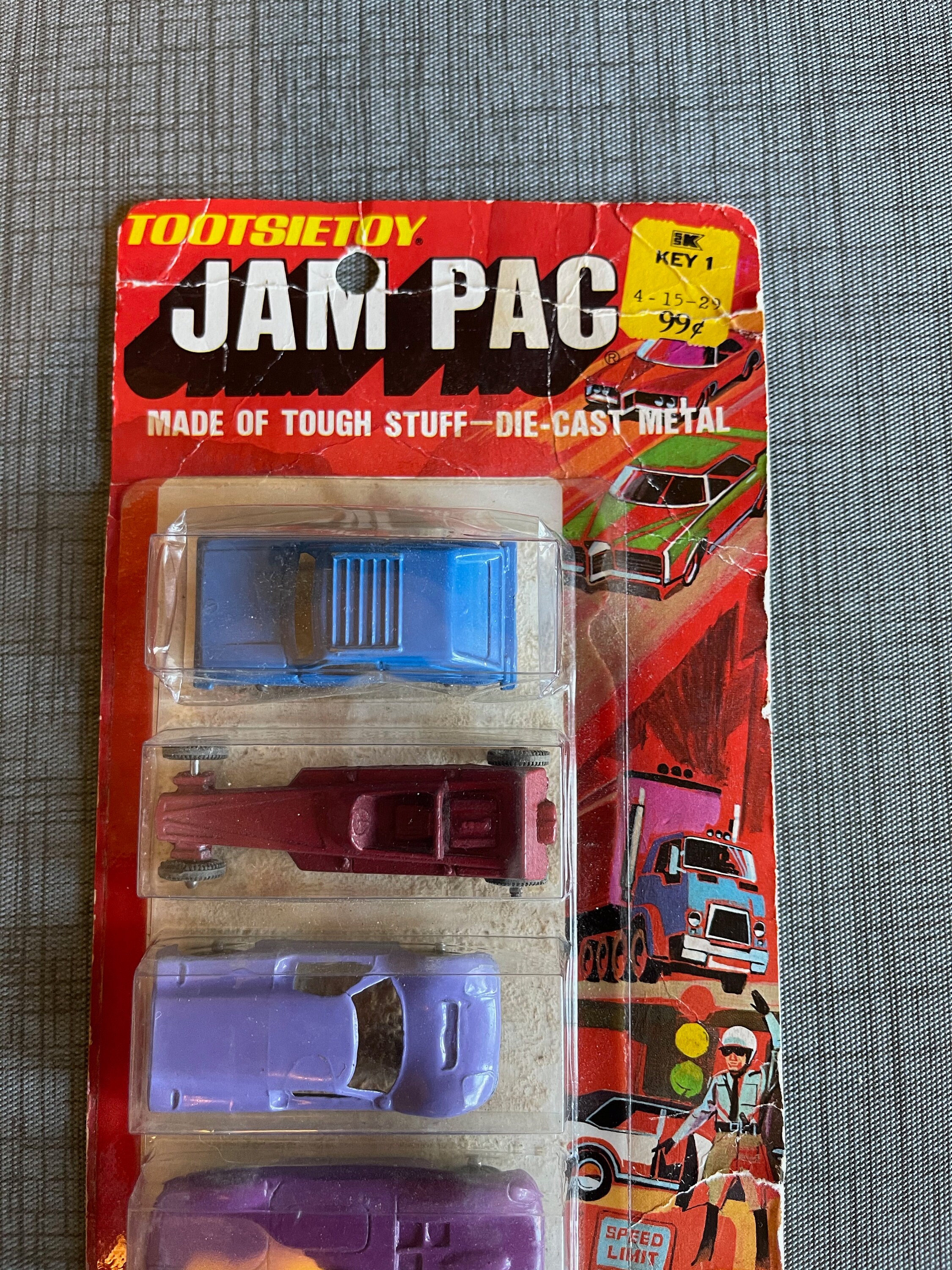 1981 TOOTSIETOY JAM PAC #2831 USA 5-Pack of Cars in package Mercedes 海外 即決-