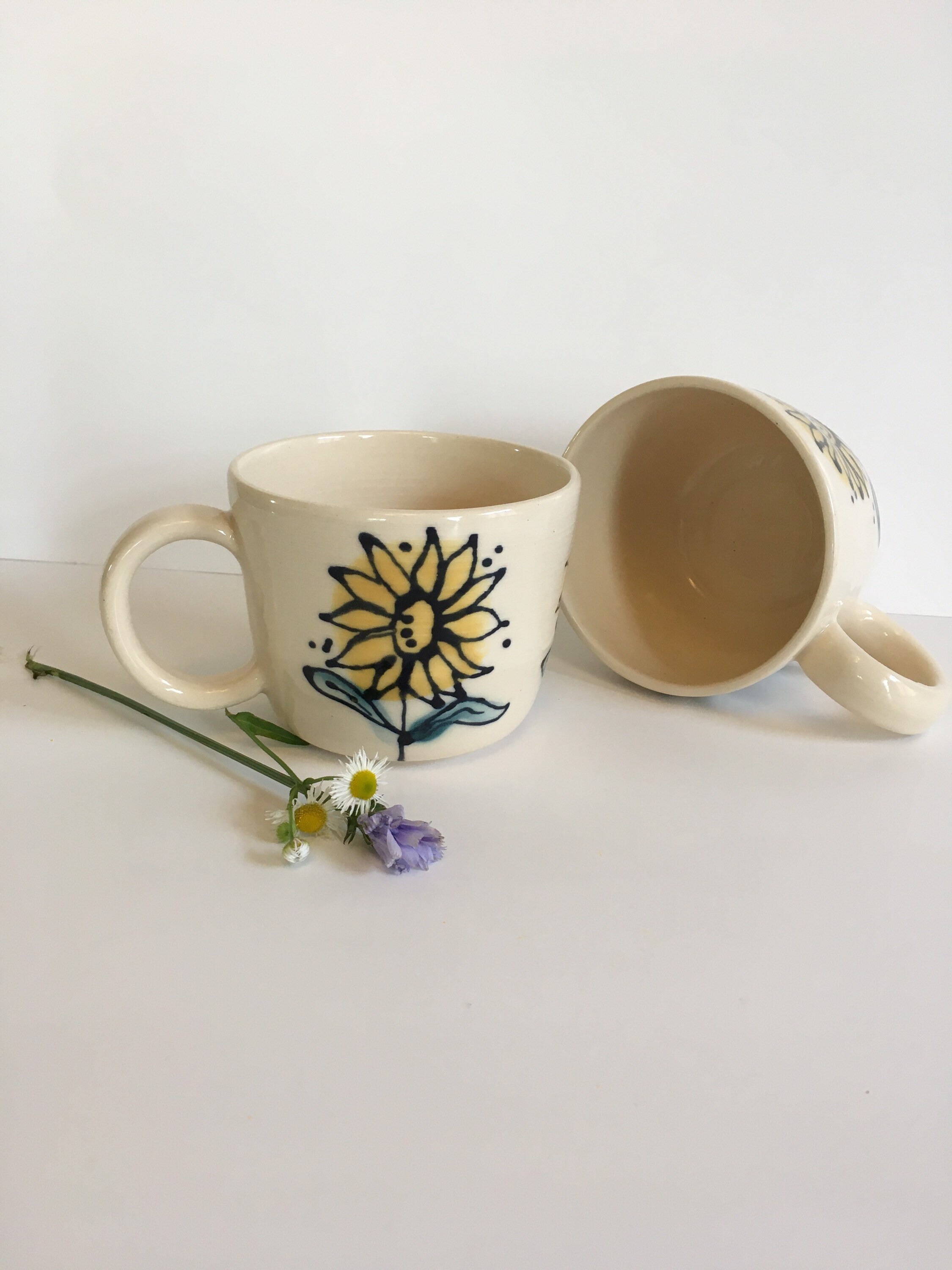 Sunflower Mug - Etsy