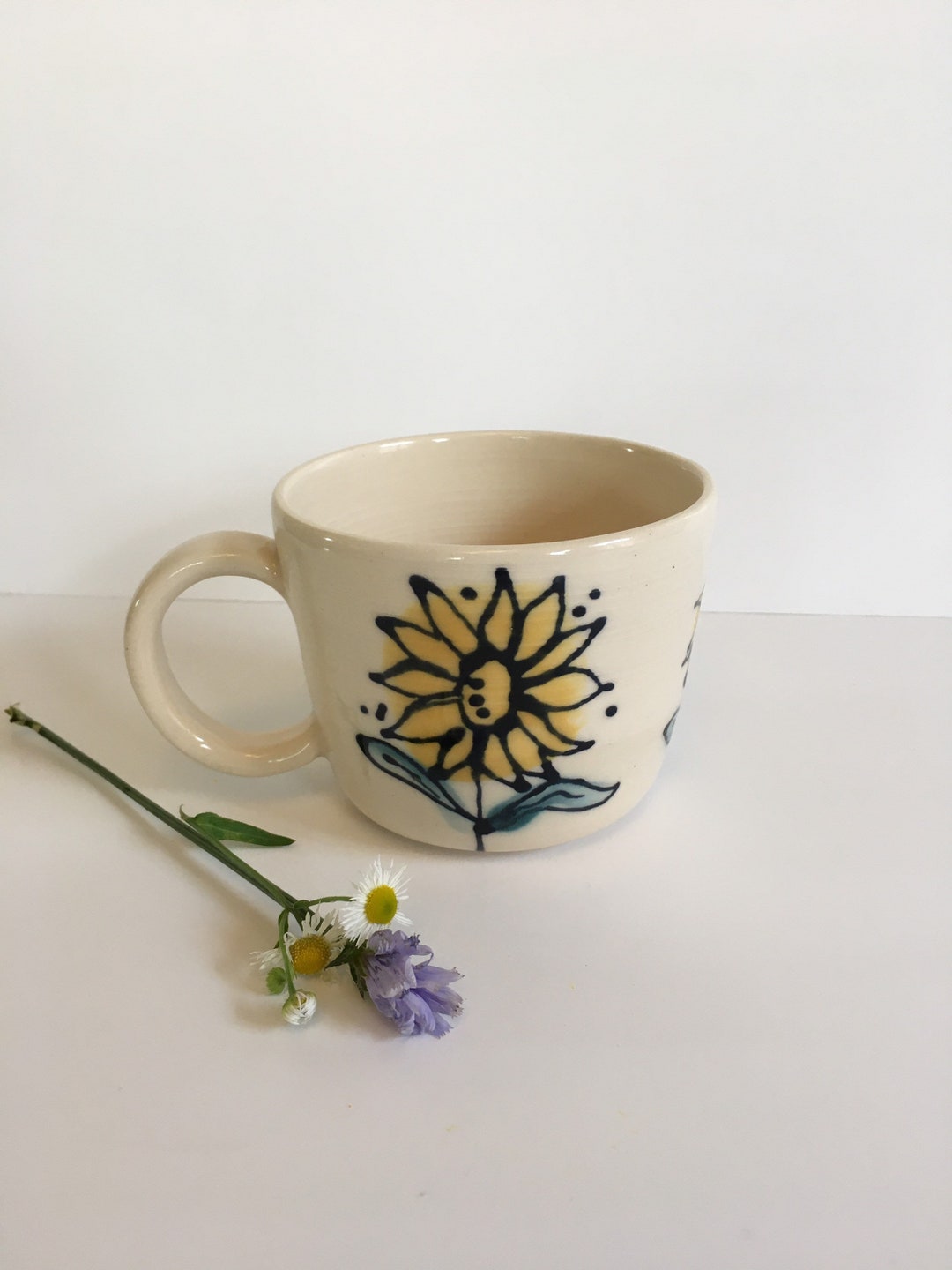 Sunflower Mug - Etsy