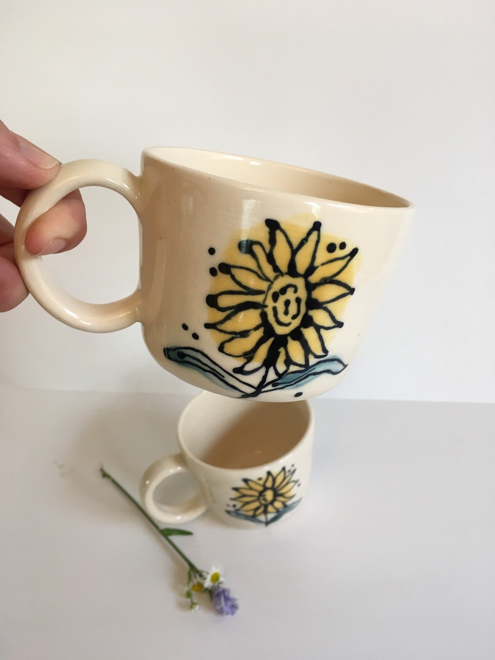 Sunflower Mug - Etsy