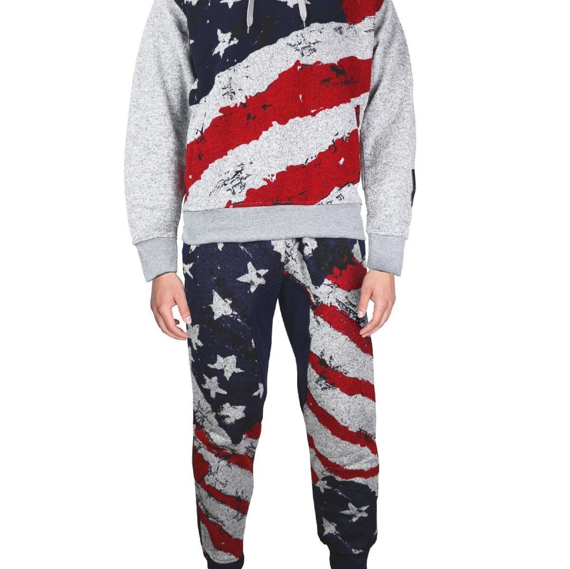 New, Sweat Pants USA Flag Color Navy Blue Adult Size Made in Korea - Etsy