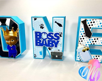 Boss Baby Letters | Etsy