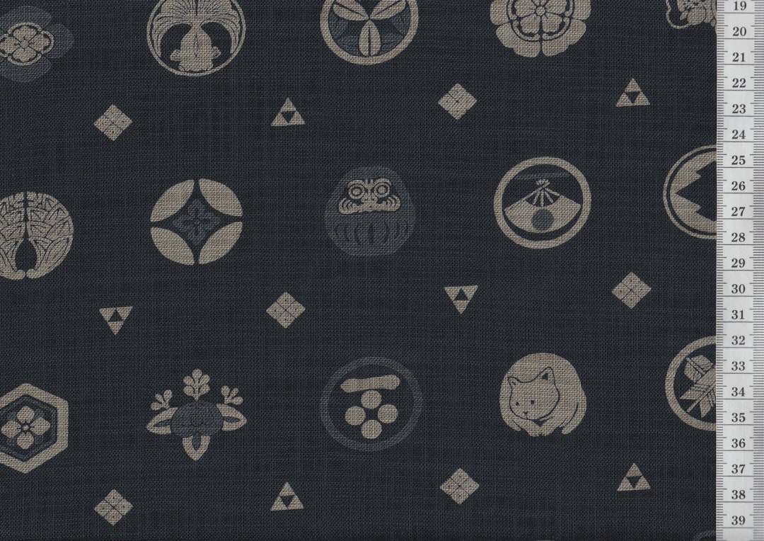 Wagara Japan Kokka Cotton Fabric, 50 Cm X 110 Cm, €22.90/meter (sold by ...