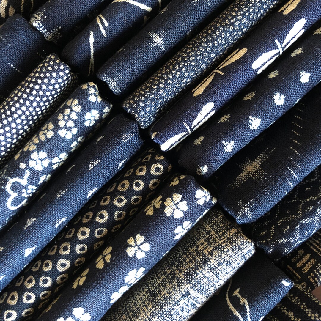 1 Yard Japan Blue Traditional Japanese Blue Fabrics Indigo Blue ...