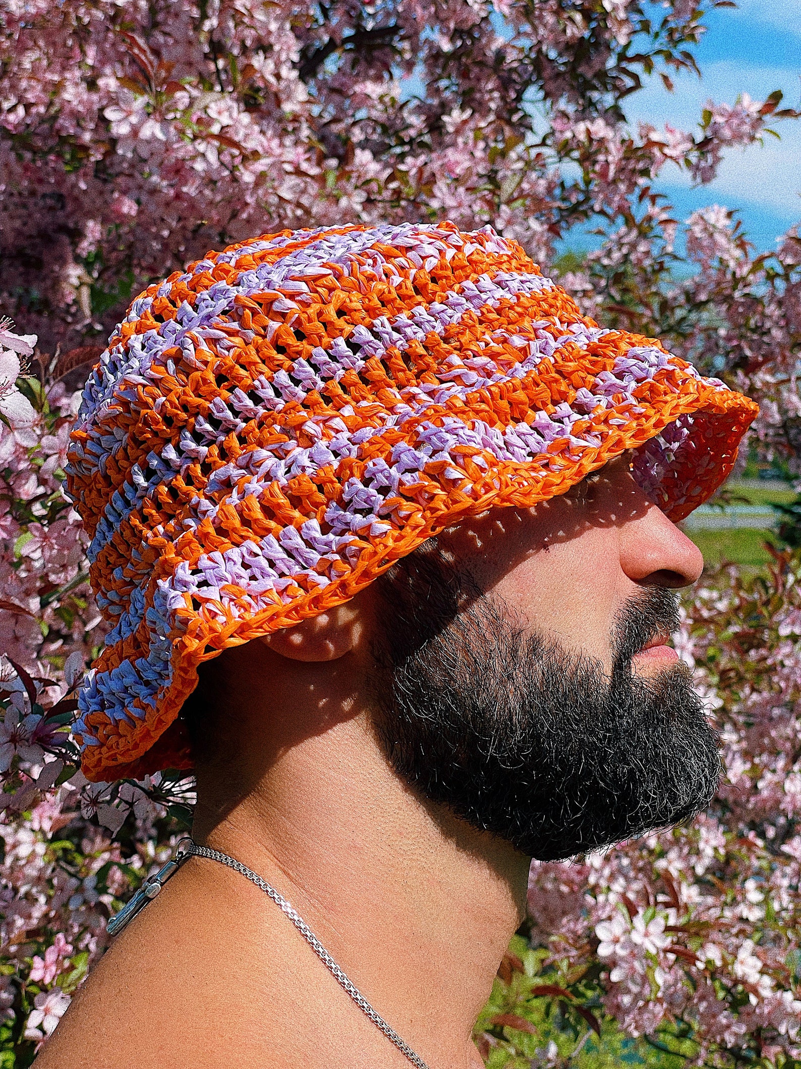 Mya Multi Color Crochet Raffia Hat - Etsy