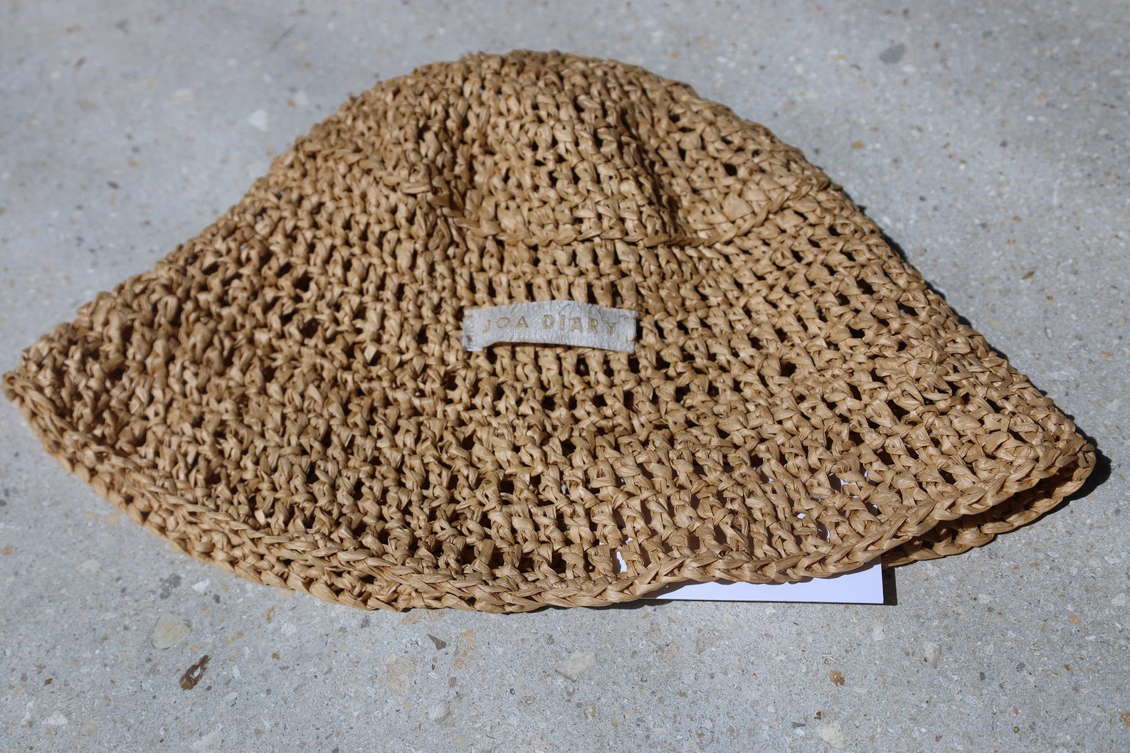 Mya Raffia Crochet Bucket Hat - Etsy