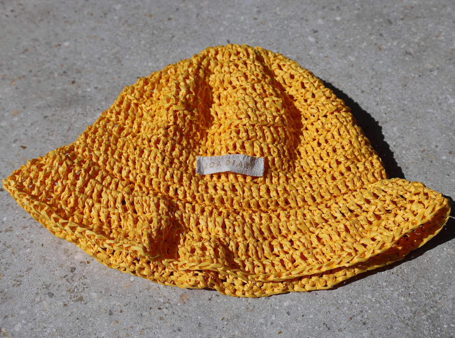 Mya Raffia Crochet Bucket Hat - Etsy