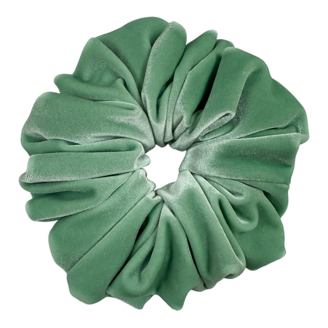 XXL Oversized Mint Green Velvet Scrunchie | Extra Large / Jumbo Size ...