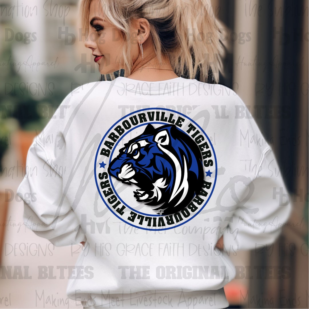 Barbourville Tigers PNG Digital Download Digital Art School Spirit ...