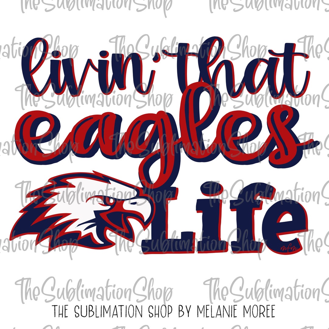 Digital East Marion Eagles Sublimation Ready to Press Sheets Columbia ...