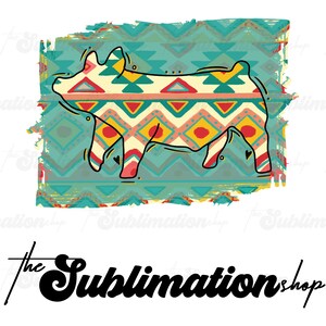 Aztec Pig 2.0 Sublimation Design PNG Digital Download Digital Art Show ...