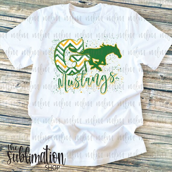 West Jones Mustangs 1.0 PNG digital download Digital art | Etsy