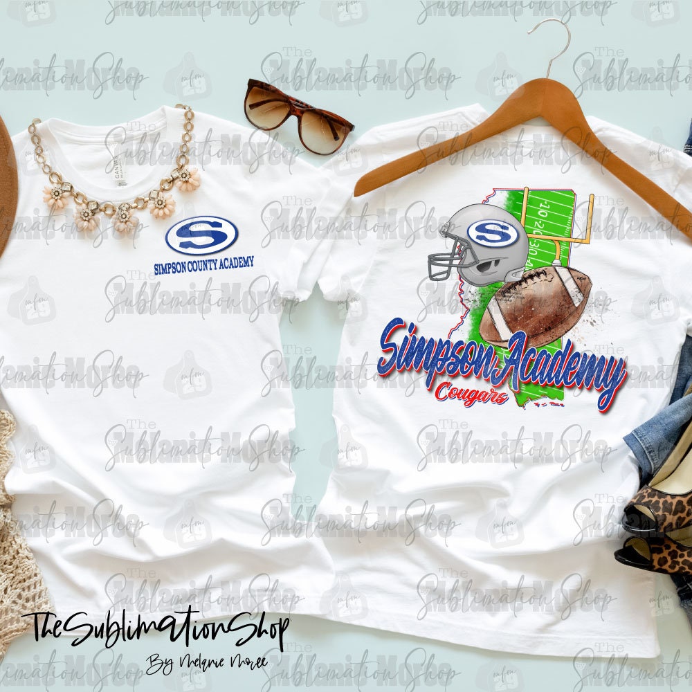 Simpson Academy Cougars / PNG descarga digital / Arte digital - Etsy México