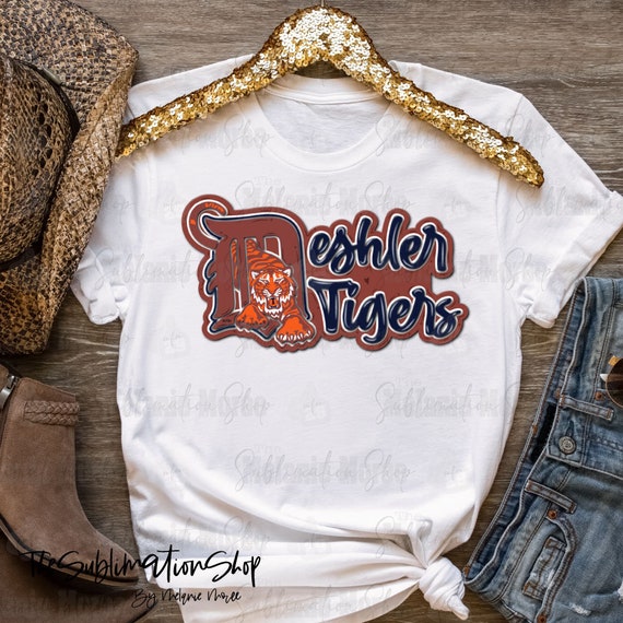 Deshler-tigers PNG Digital Download Digital Art Deshler - Etsy