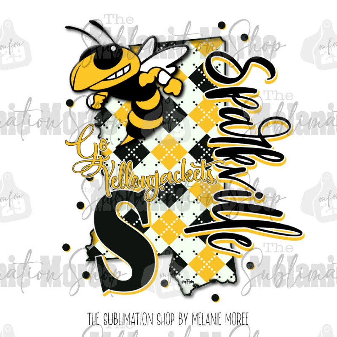 Starkville Yellowjackets PNG Digital Download Digital Art High School ...
