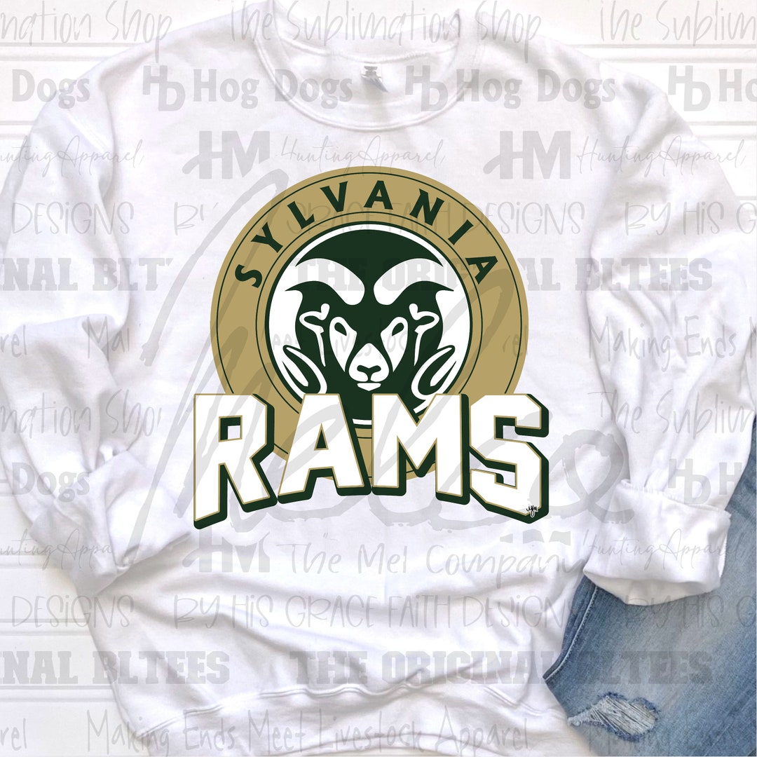 Sylvania Rams 3114 PNG Digital Download Digital Art Sublimation DTF ...