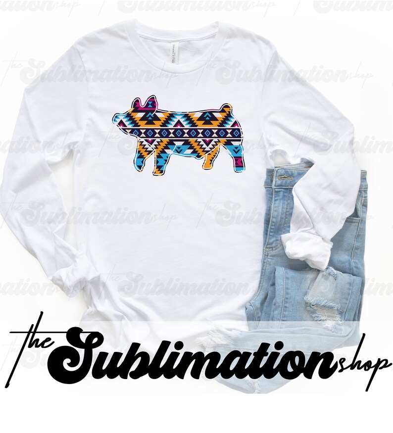 Aztec Pig 1.0 Sublimation Design PNG Digital Download - Etsy