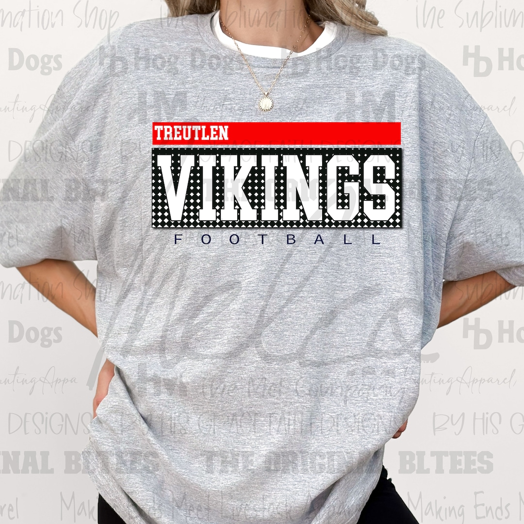 Treutlen Vikings 3182 PNG Digital Download Digital Art School Spirit ...