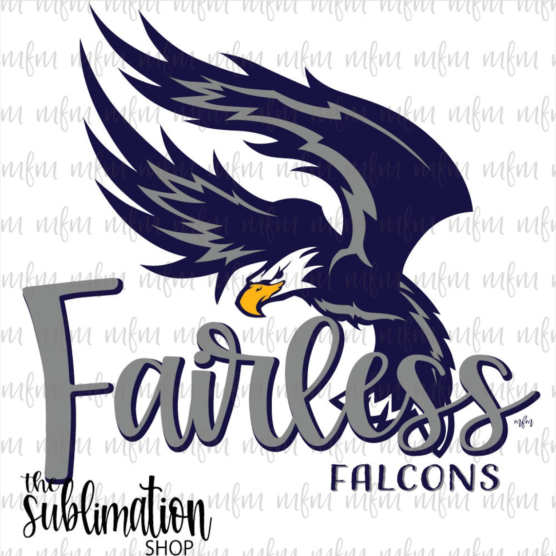 Fairless Falcons 4.0 PNG Digital Download Digital Art | Etsy