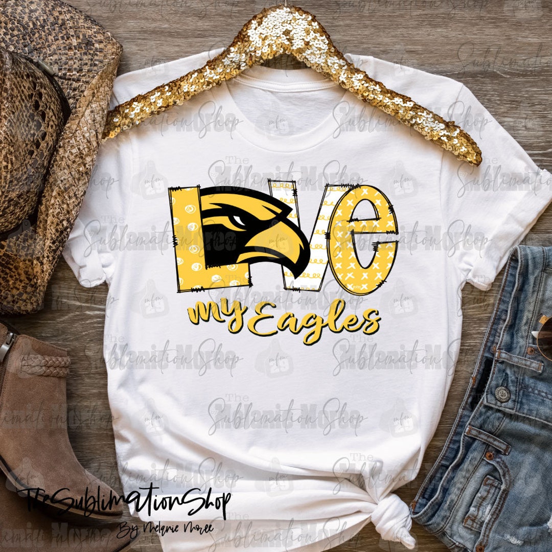 USM Eagles PNG Digital Download Digital Art Hattiesburg MS Forrest ...