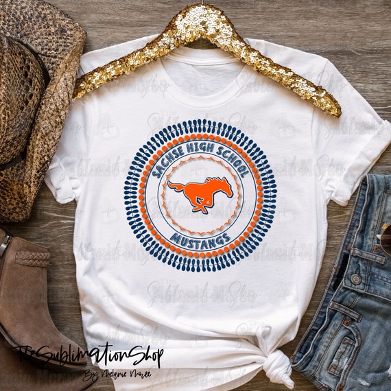 Sachse High School Mustangs PNG Digital Download Digital - Etsy